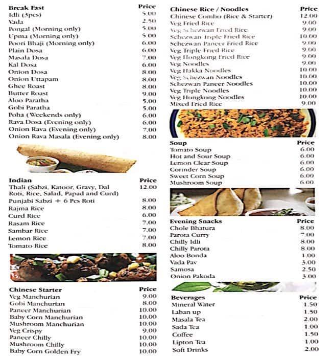 Aroma Spicy Restaurant Menu, Menu for Aroma Spicy Restaurant, Al ...