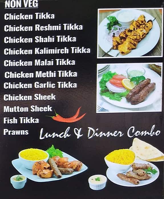 Menu at Koyla, Bengaluru