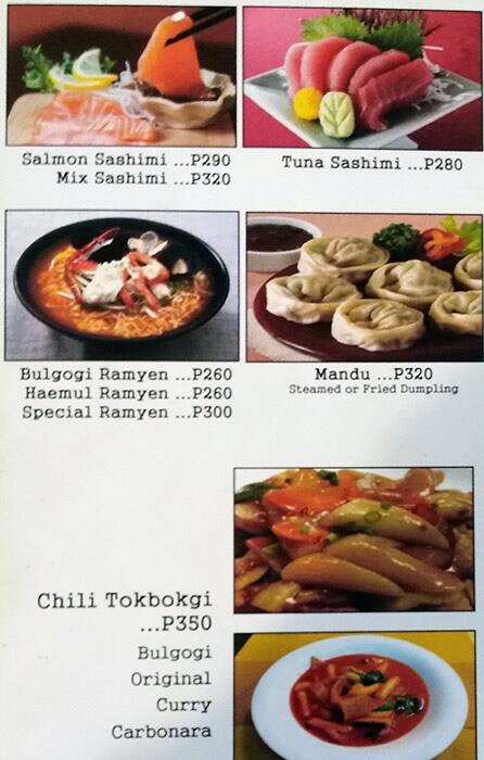 Bulgogi Garden Kalayaan Menu | Fasci Garden