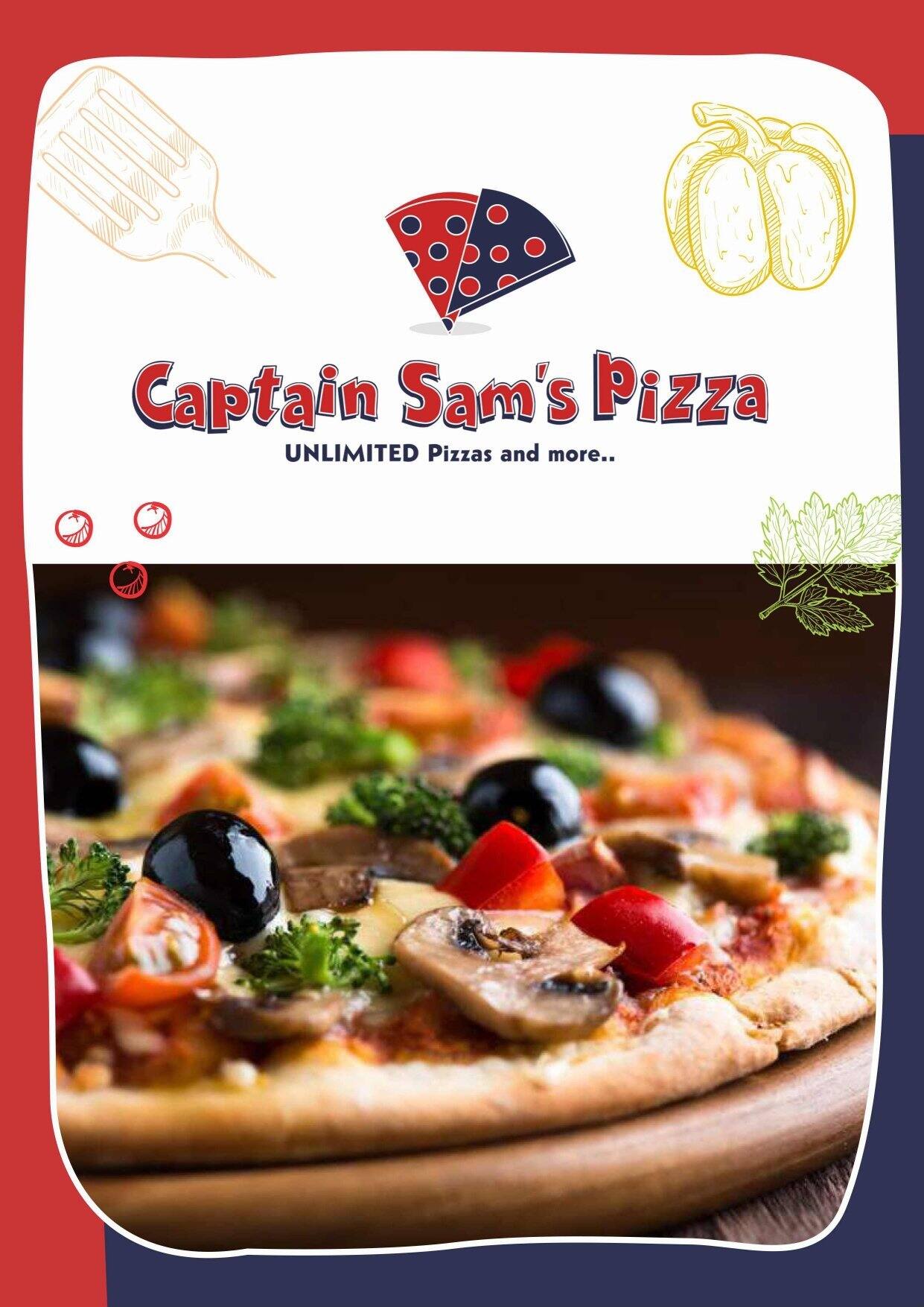 Menu of Captain Sam's Pizza, Chembur, Mumbai