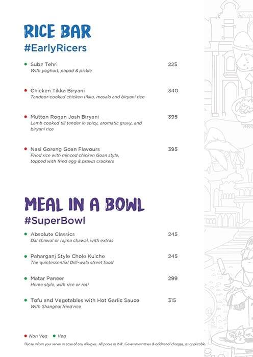 Menu at Spice It - Ibis Hotel, Bengaluru, ibis Bengaluru Outer Ring Road