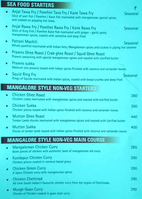 Menu at Simply Indian Family Dining and Bar, Bengaluru