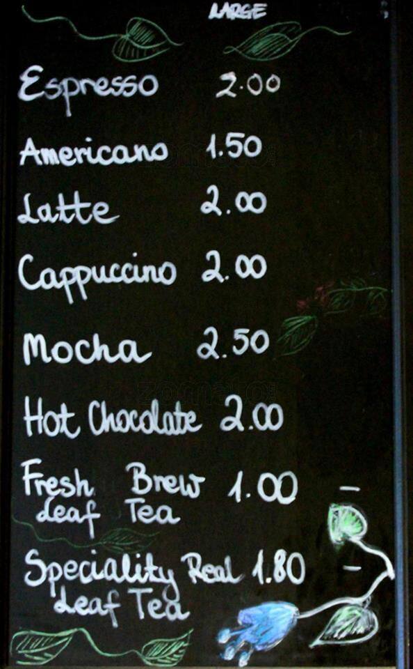 Menu at Coffee Delights cafe, Bray, Industrial Development Agency ...