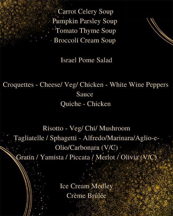 Menu of Soul Fine Dine, Gachibowli, Hyderabad