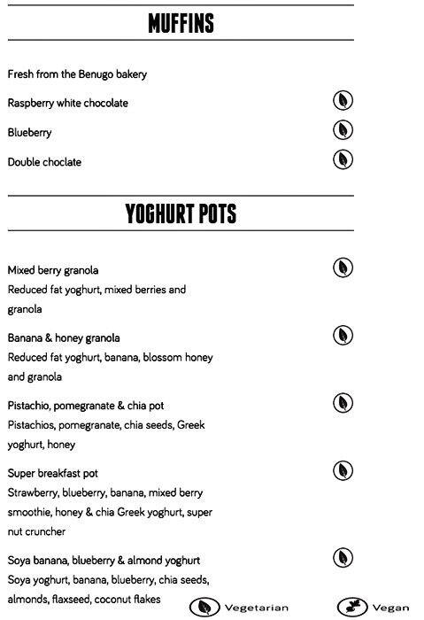 Menu at Lanes of London restaurant, London