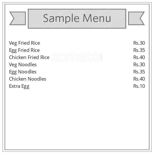 Menu at Chicken Choice, Hyderabad