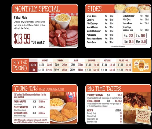 Menu at Soulmans Bar-B-Que, Dallas, S Lancaster Rd