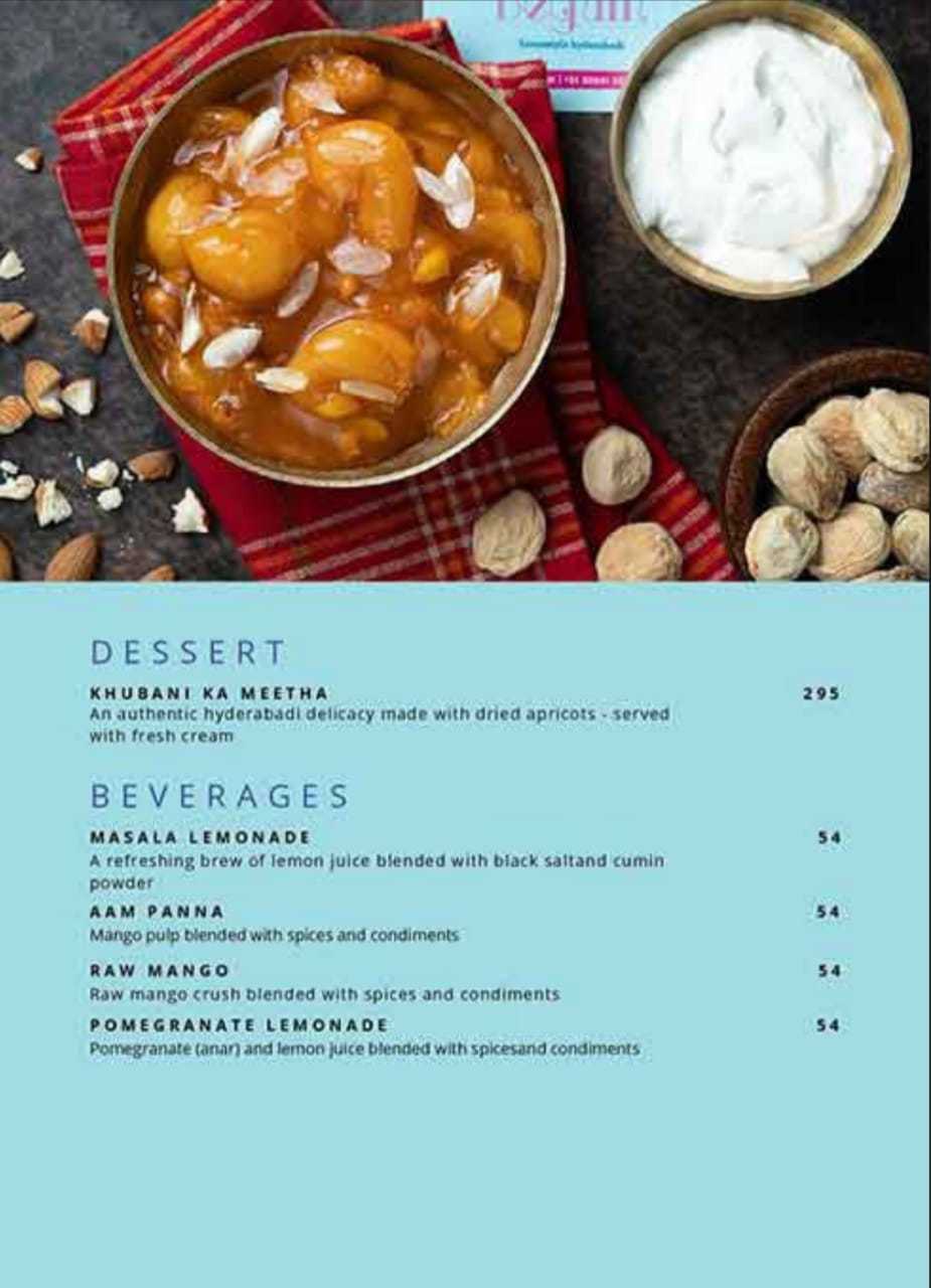 Menu at Tata The Indian Food Company, Noida, Near Bhardwaj Hospital