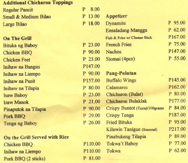 Isaw Haus, San Isidro, Taytay - Zomato Filipinler