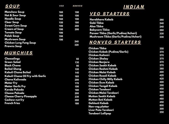 Menu of Magnum Family Restaurant & Bar, CBD-Belapur, Navi Mumbai