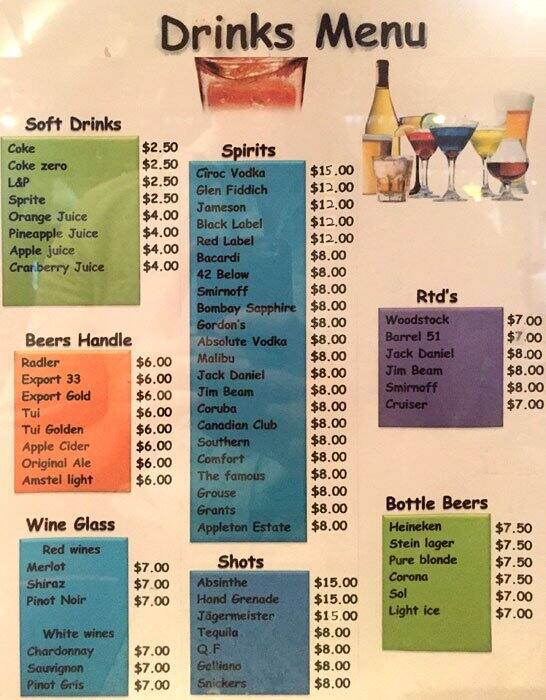 Papatoetoe Clubrooms Menu, Menu for Papatoetoe Clubrooms, Papatoetoe ... Papatoetoe Clubrooms Menu, Menu for Papatoetoe Clubrooms, Papatoetoe ...