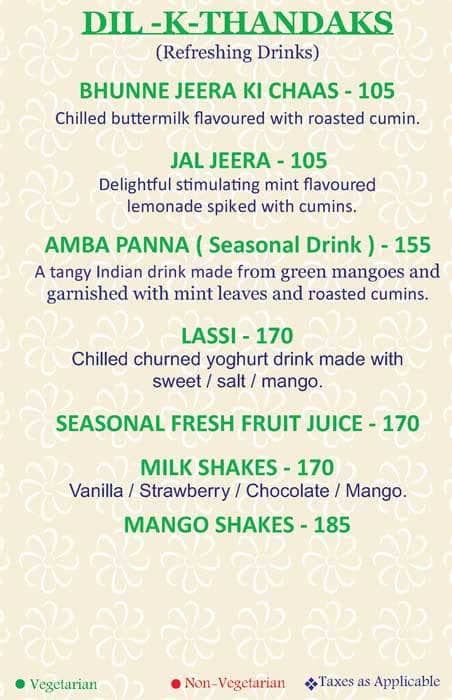 Jalsa Menu, Menu for Jalsa, Marathahalli, Bangalore - Zomato