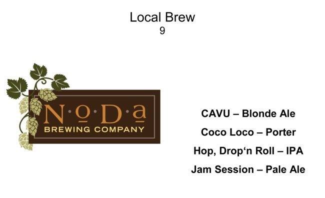 Menu at The Punch Room pub & bar, Charlotte