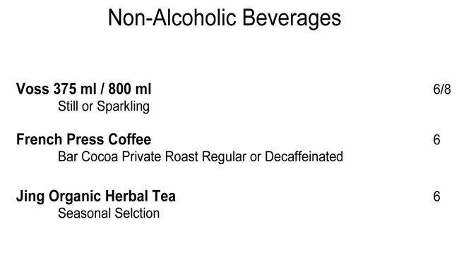 Menu at The Punch Room pub & bar, Charlotte