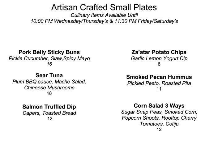 Menu at The Punch Room pub & bar, Charlotte