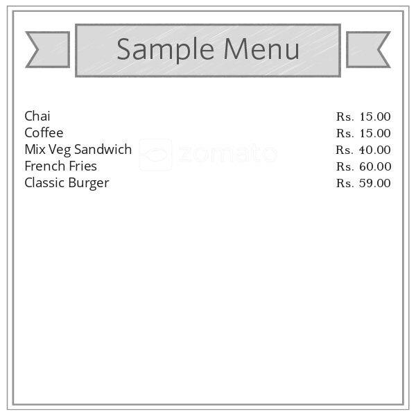 Menu of The Gossip Cafe, Ekkaduthangal, Chennai
