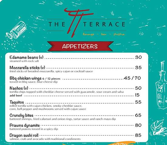 Terrace Lounge - Media Rotana Menu - Zomato