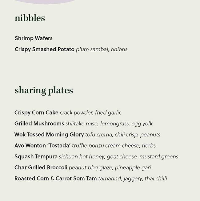 Menu of Grumps, Penha de Franca, Goa