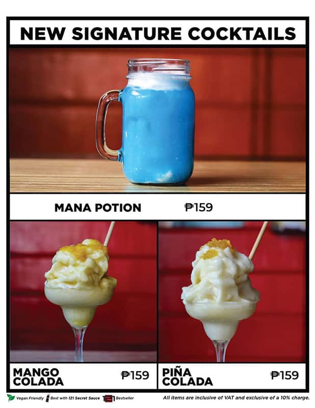 Menu at 121 Restaurant (Eastwood, Quezon City), Quezon City