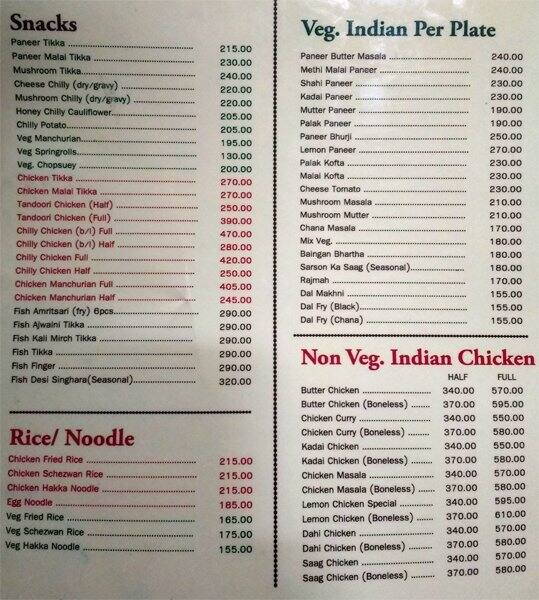 Deluxe Dhaba Menu, Menu for Deluxe Dhaba, Sector 28, Chandigarh - Zomato