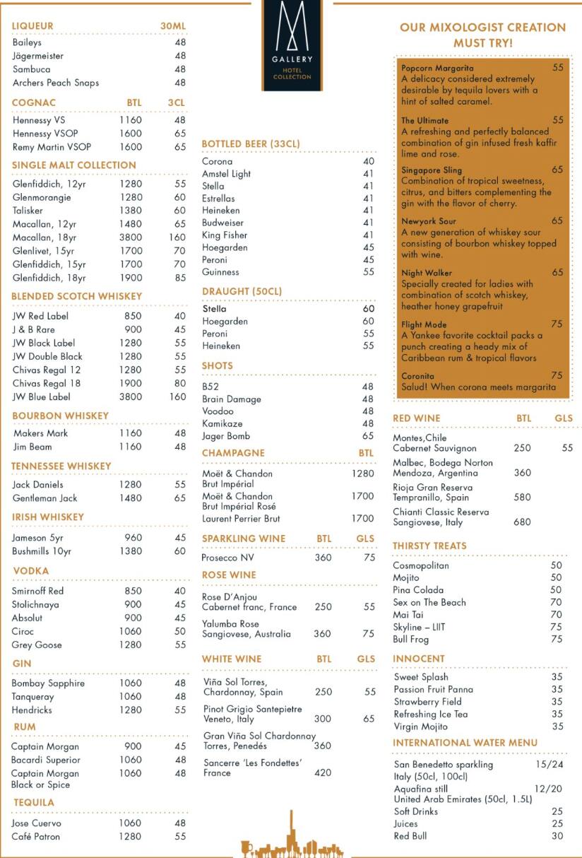 Menu of Three by Eva Halasa, Jumeirah 2, Dubai