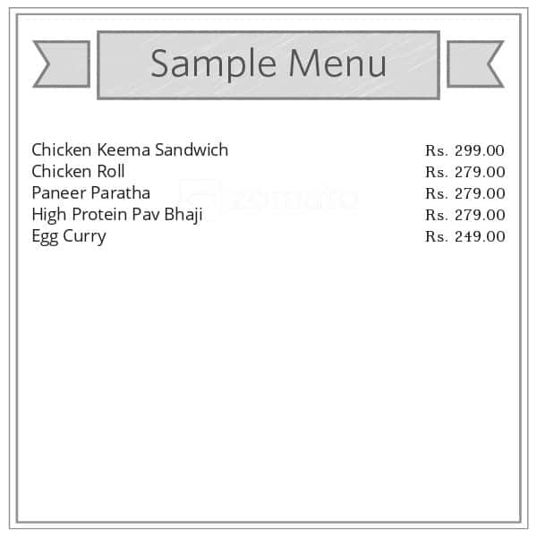 Menu of Protein Chef, Sikandarpur, Gurgaon