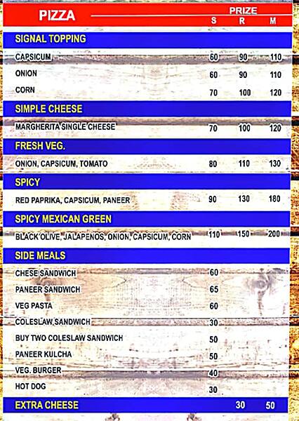 Menu at Crispy Pizza, Haridwar, Krishna Nagar
