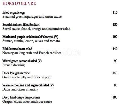 Stay - One&Only The Palm Menu - Zomato