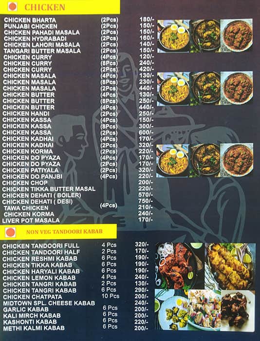 Menu at The Quencher, Ranchi