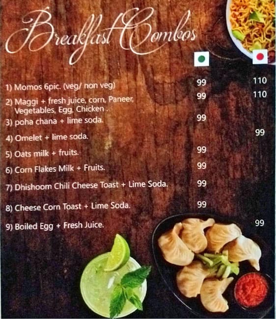 Menu at Brewbakes Iter, Bhubaneswar