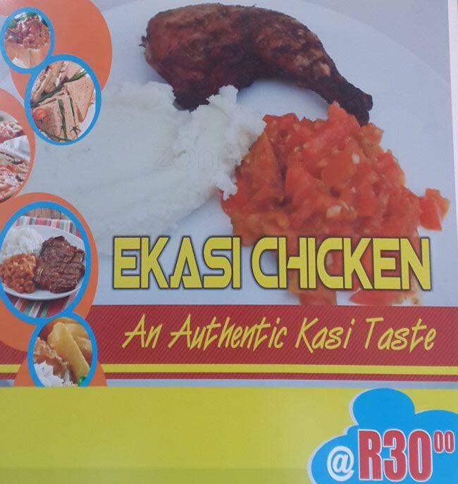 Speisekarte von Ekasi Spot Pizza, Johannesburg