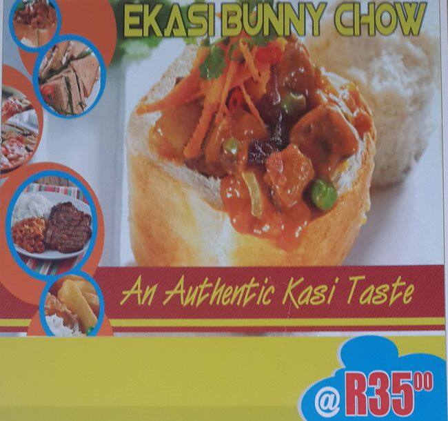 Speisekarte von Ekasi Spot Pizza, Johannesburg