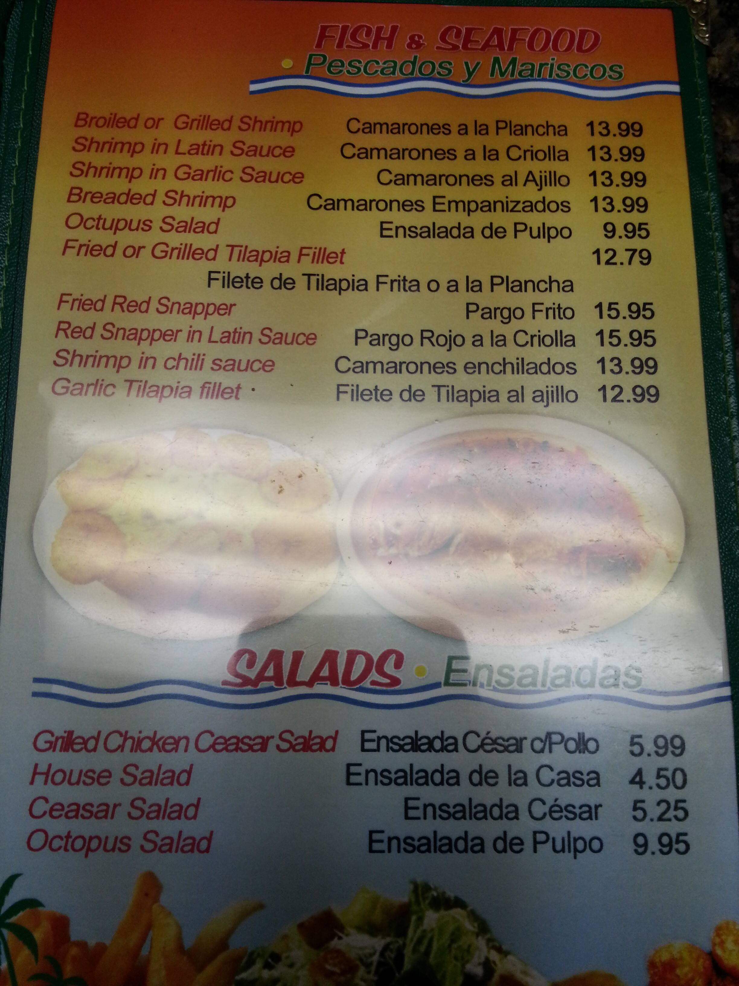 Tropical Latino Menu, Menu for Tropical Latino, Lakeland, Tampa Bay ...