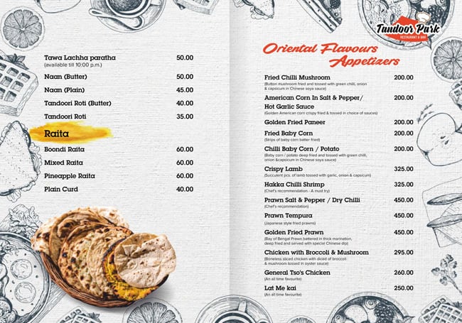 Menu at TANDOOR PARK BEHALA, Kolkata