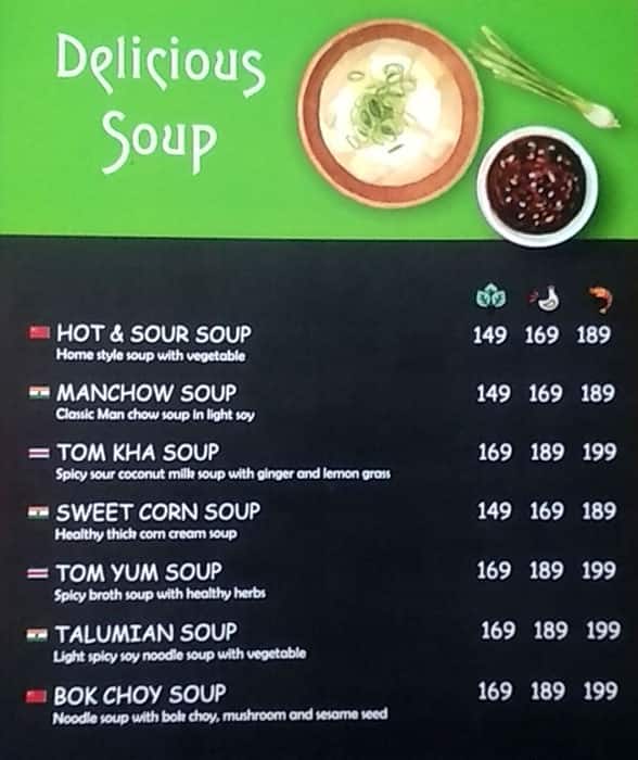 Menu of Noodle Plus, Aundh, Pune