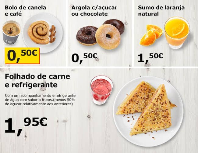 ikea menu