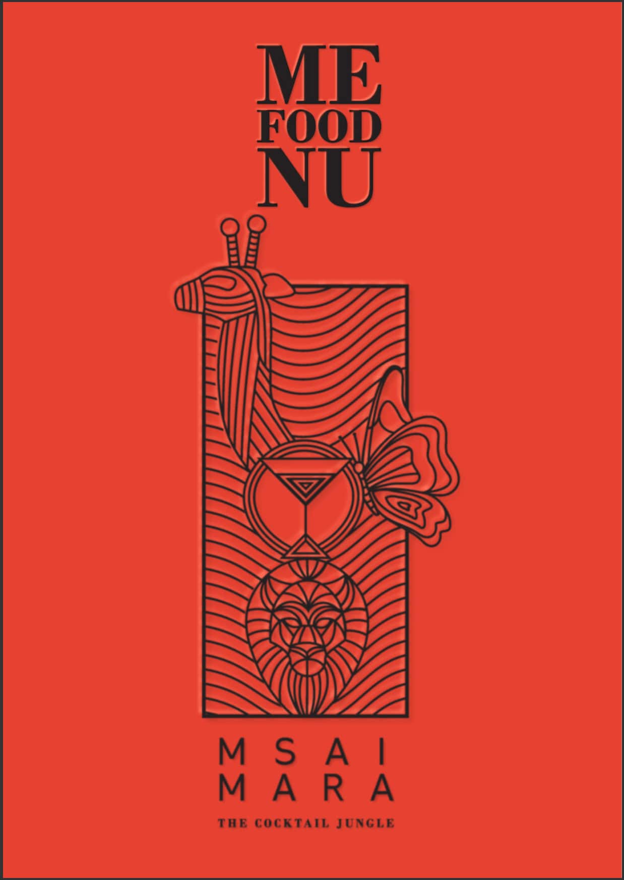 Menu of Msai Mara, Sector 16, Faridabad