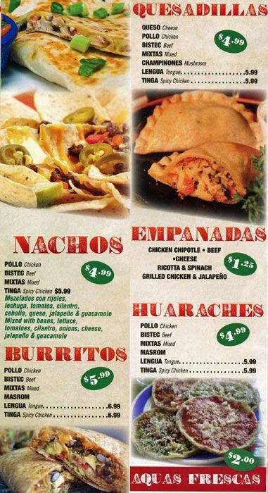 Menu at One Stop Pizza pizzeria, New York City