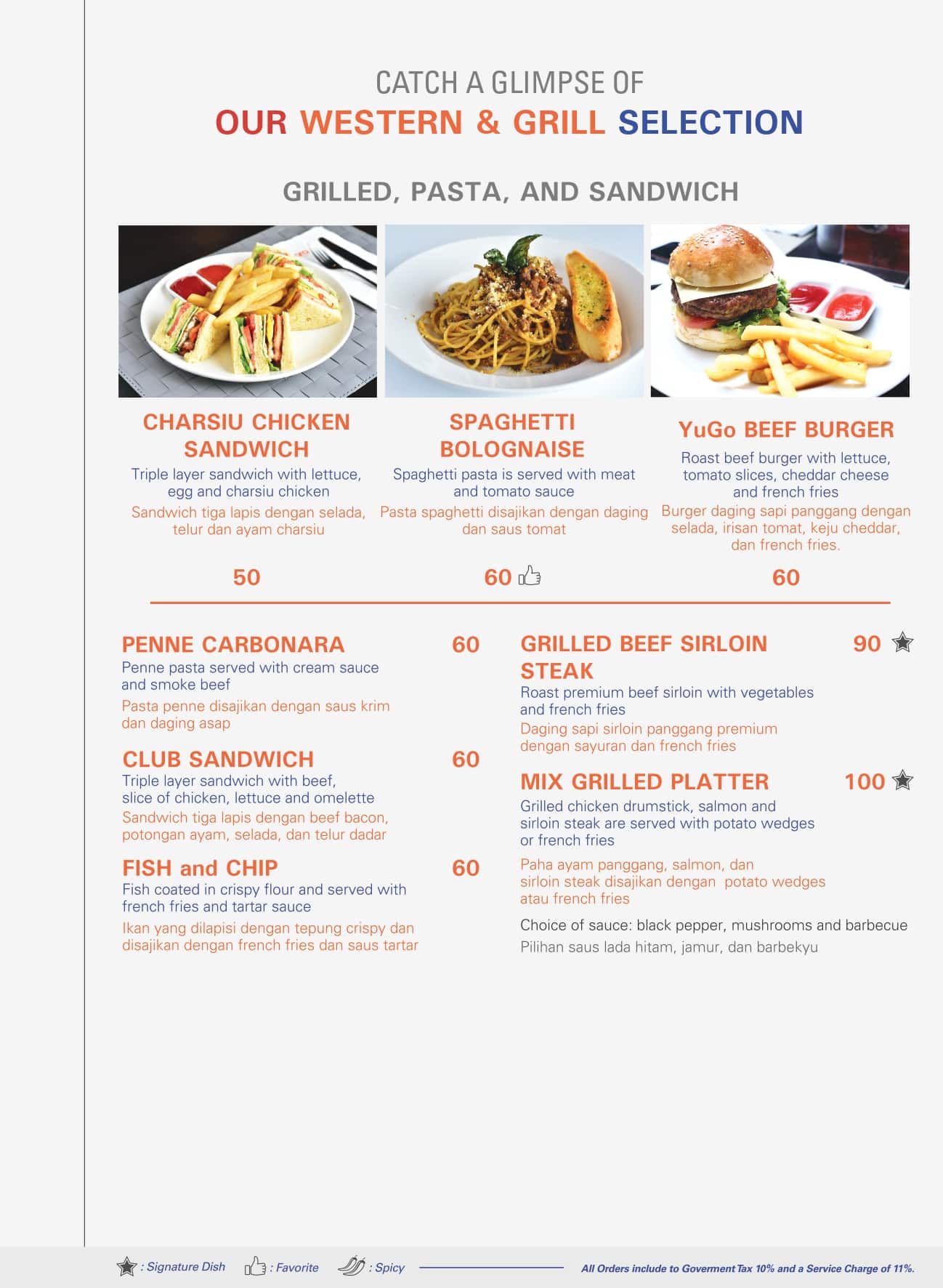 Menu at Yugo Restaurant, Tangerang, Paramount Skyline Complex