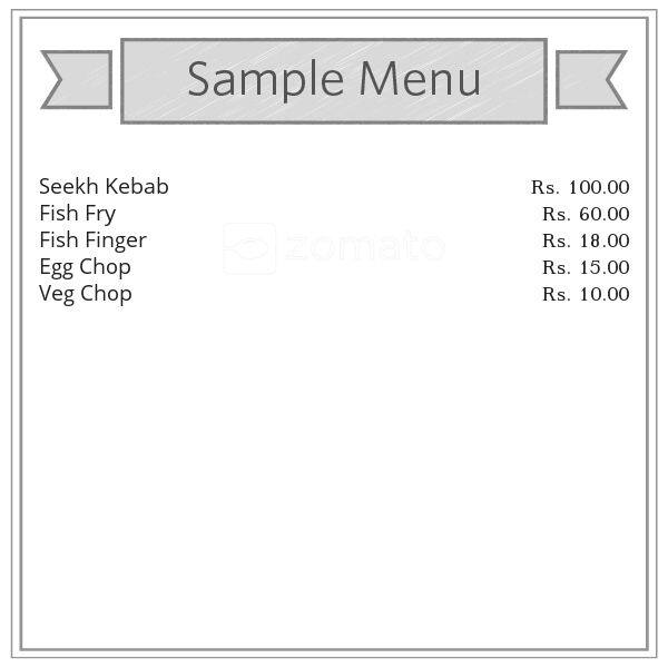 Menu at Saha Food Snacks, Kolkata