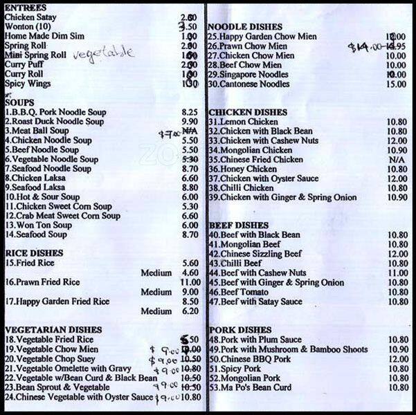 Mama Lee's Menu, Menu for Mama Lee's, Frankston, Melbourne - Urbanspoon ...