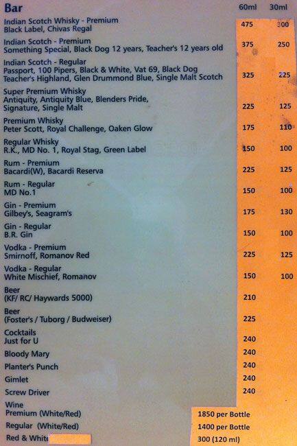 Menu at Eden Garden Resturant, Indore