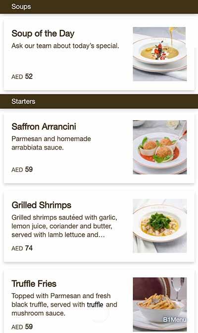 Menu at Angelina Paris cafe, Dubai, Unit GF - 016