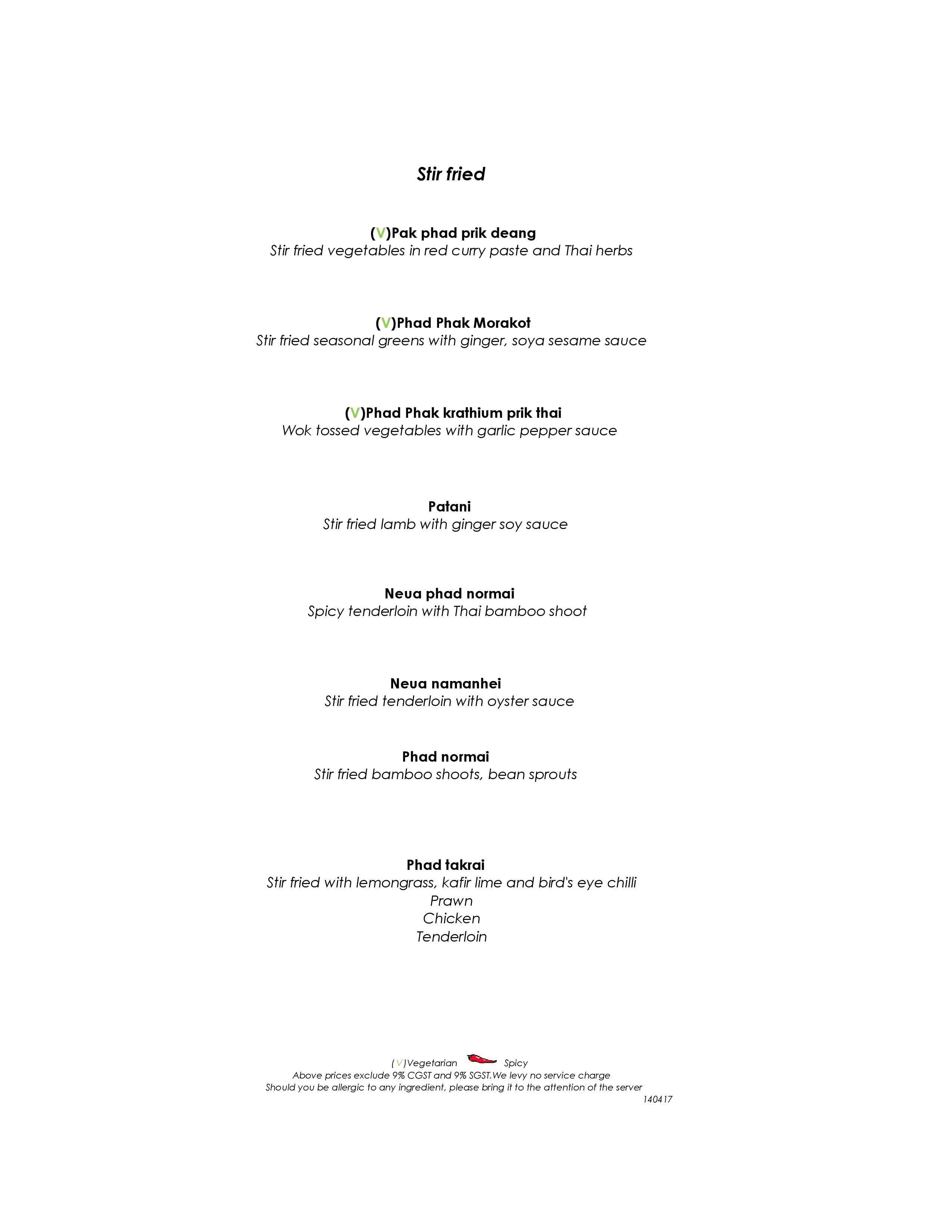 Menu at The Oberoi Grand, Kolkata, Kolkata, 15