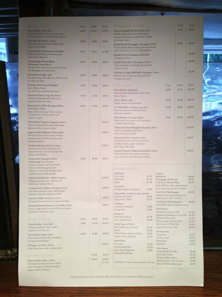 Menu at Little Rose restaurant, Cambridge, Little Rose