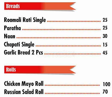 Menu at The Central Kitchen Express, Mumbai, Shop 1, Parichay Chs, Near ...