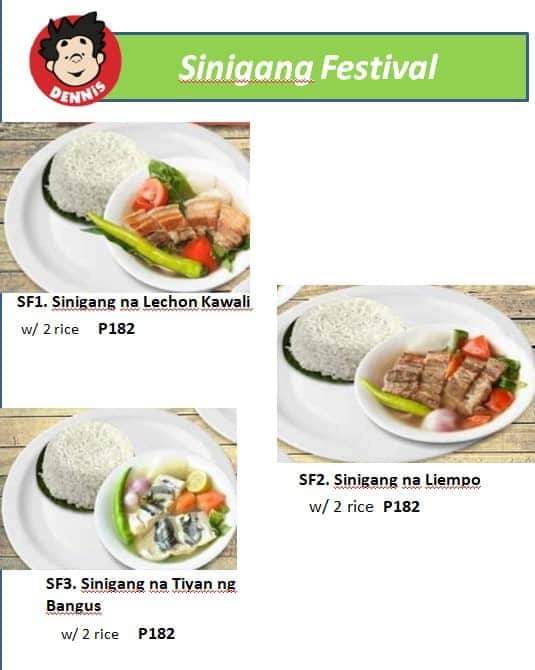 Menu at Dennis The Grill Boy restaurant, Pasay, 1 J.W. Diokno Blvd
