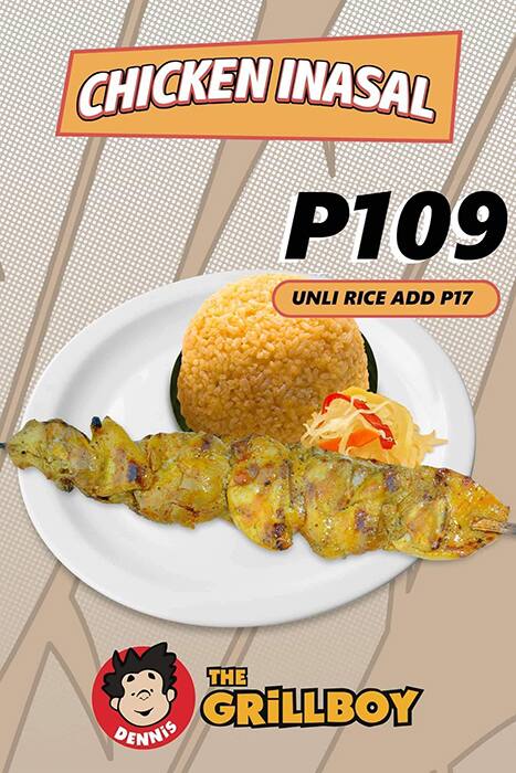 Menu at Dennis The Grill Boy restaurant, Pasay, 1 J.W. Diokno Blvd