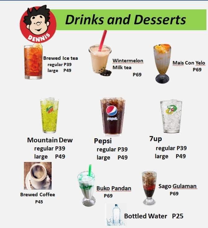 Menu at Dennis The Grill Boy restaurant, Pasay, 1 J.W. Diokno Blvd