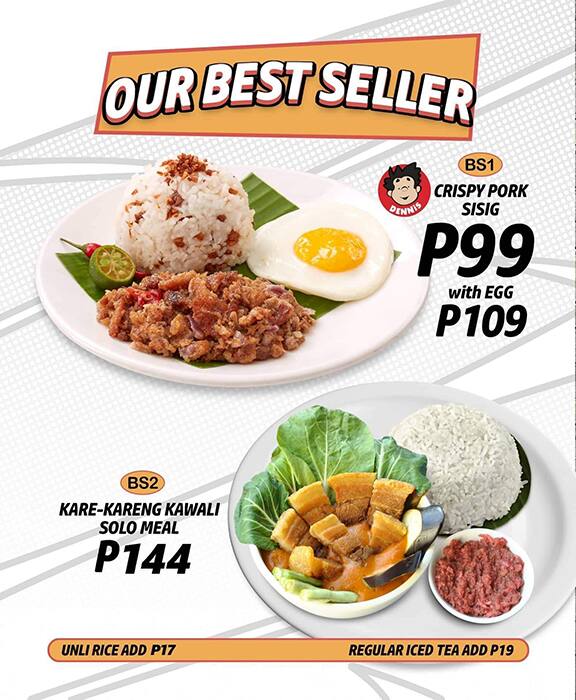 Menu at Dennis The Grill Boy restaurant, Pasay, 1 J.W. Diokno Blvd